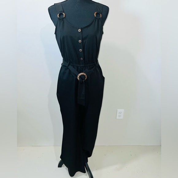 Luna Chix | Pants & Jumpsuits | Jumpsuit Women M True Black Sleeveless ...
